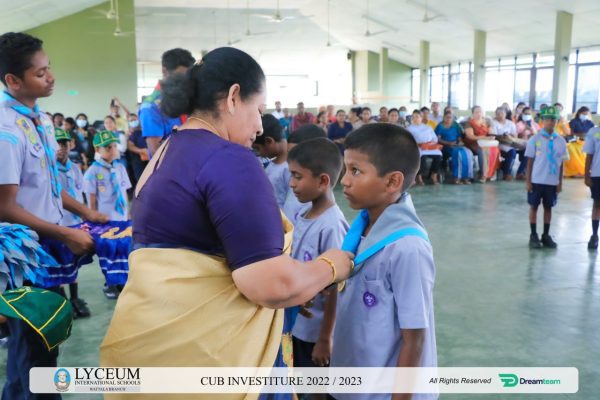 Cub Investiture — Lyceum International School